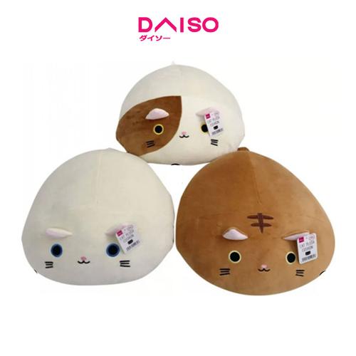 Jual Daiso Cat Plush Cushion - 3 varian - Jakarta Selatan - Daiso Japan ...