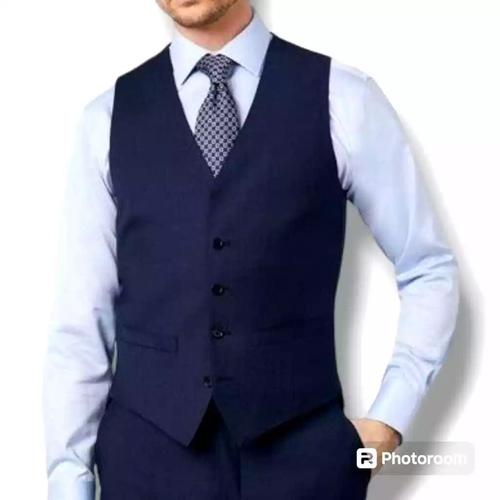 Jual Rompi Vest Jas Pria Slimfit Rompi Formal, Seragam Kerja Kantor Dan ...