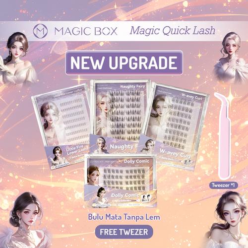 Jual NEW!! MAGIC BOX SELCA SERIES + FREE TWEEZERS BULUMATA TANPA LEM PROMO [COD] - W-avey Curl ...