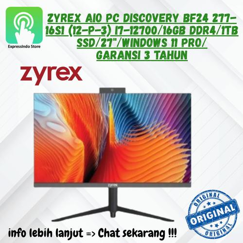 Jual ZYREX AIO PC DISCOVERY BF24 277-16S1 (12-P-3) i7-12700/16GB DDR4 ...