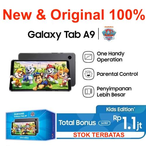 Jual Samsung Tab A9 LTE Kids Edition Paw Patrol Original Paket Tablet ...