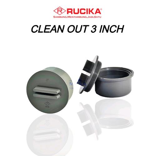 Jual RUCIKA CLEAN OUT/TUTUP PIPA SEPTIC TANK DOP DRAT 2 inch/3 inch/4 ...