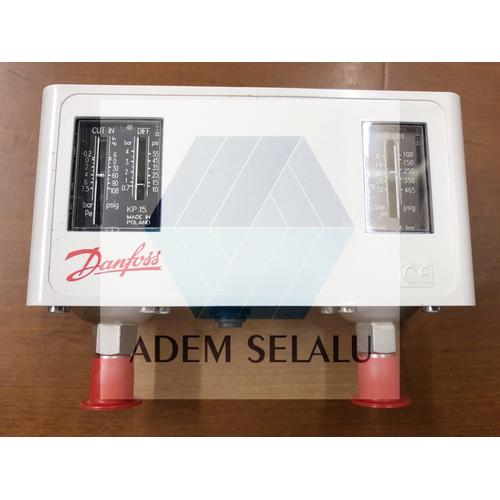 Jual Pressure Switch Danfoss KP 15 Auto Manual Reset | Danfoss KP 15 - Jakarta Barat - Adem ...