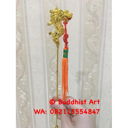 Jual Tongkat Naga Tua Pek Kong/ Hok Tik Cin Sin 12 inch - Jakarta Utara ...