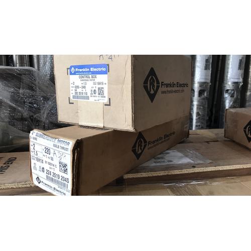 Jual FRANKLIN 4” Submersible motors 2HP 1phase berikut control box ori ...