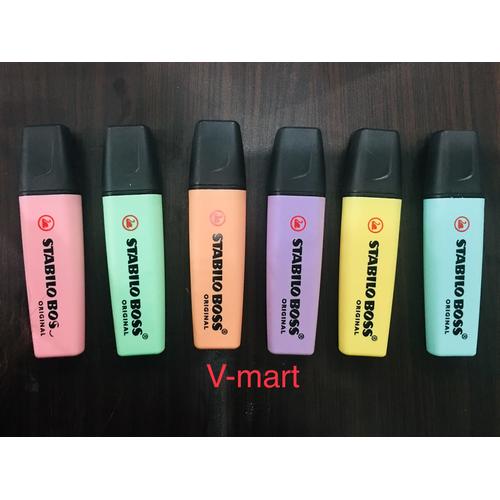 Jual Stabilo boss pastel Higlighter - Merah Muda - Kota Bandung ...