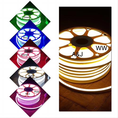 Jual Led selang NEON FLEX 2835/120L METERAN - Merah - Jakarta Pusat ...