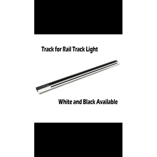 Jual Rel track rell trak lampu dekorasi 1m 1 meter lampu rel ...