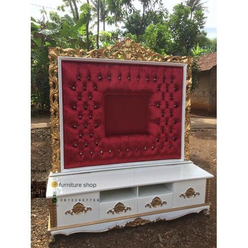 Jual Bufet pigura tv panel LED tv kayu jati - Kab. Jepara - furniture ...