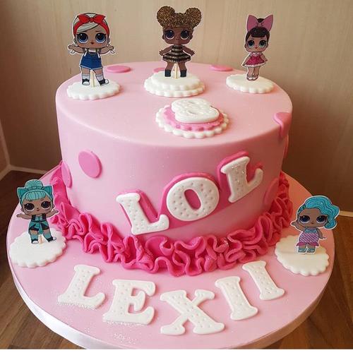 Jual LOL birthday cake / kue ulang tahun anak boneka lol little sister ...