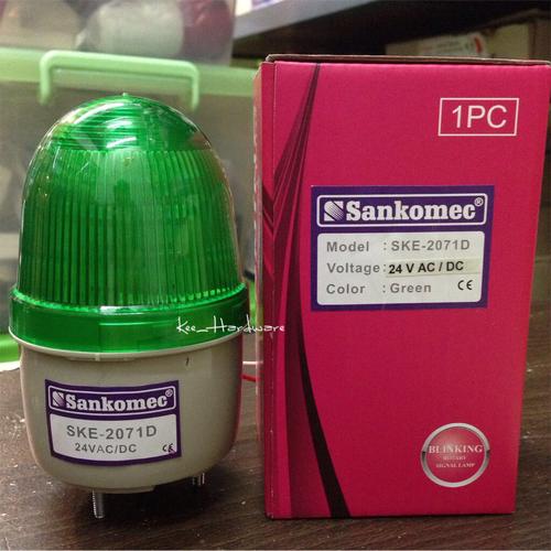 Jual Lampu flash/ Strobe light 2inch Single Voltage dengan buzzer ...