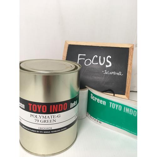 Jual Toyo Polymate G 79 Green. Toyo hijau. Cat sablon plastik - Jakarta ...