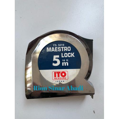 Jual Meteran ITO Maestro Lock 5 Meter - Jakarta Utara - Rion Sinar ...