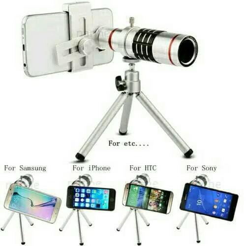 Jual Lensa kamera handphone hp 12 x zoom portable mobile phone tele ...