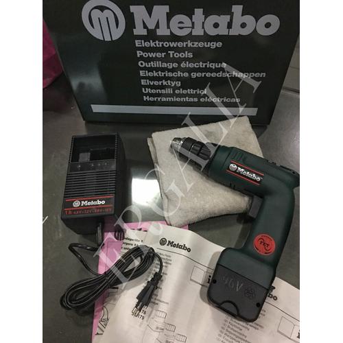 Jual Metabo Cordless Drill & Screwdriver + Box / Mesin Bor Baterai ...