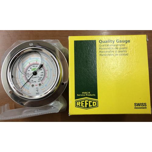 Jual Pressure Gauge Refco with Oil | Meteran Refco Low Pressure MR-205-DS - Jakarta Barat - Adem ...