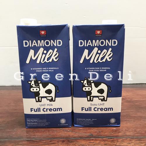Jual FullCream UHT Diamond Milk 1Liter - Jakarta Barat - GreenDeli ...