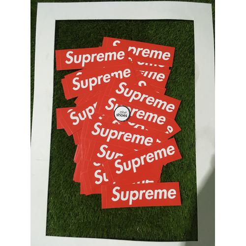 Jual Sticker Supreme Original (RED Colour) - Jakarta Barat - Oliver ...