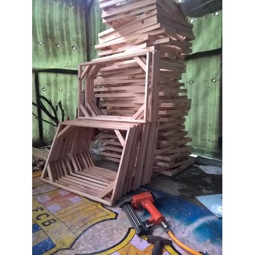 Jual spanram pigura figura frame bingkai rangka kayu pinus - Kab. Demak ...