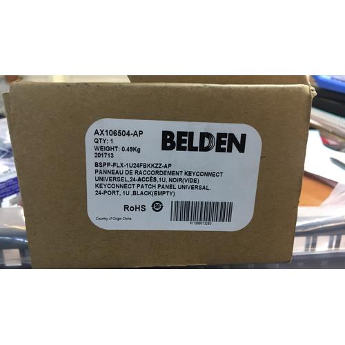 Jual Patch panel belden cat 6 24 port / belden cat 6 / patch panel ...