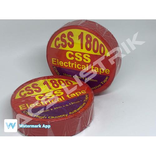 Jual Isolasi Listrik Warna Merah 18mm x 20mtr - Jakarta Pusat - ACS ...