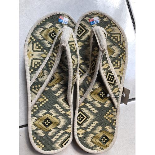 Jual Sendal Jepit Motif Batik Jogjakarta Yogyakarta Murah Sandal Unik ...