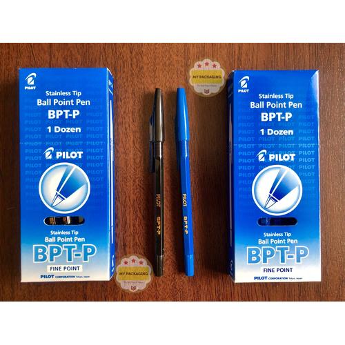 Jual Ball Point Pen PILOT BPT-P hitam/biru Pulpen/bolpen PILOT - Biru ...