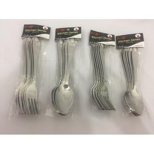 Jual Sendok makan dan garpu makan picasso stainless besar ( 12pcs ...