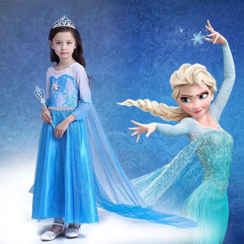 Jual GAUN DRESS PRINCESS PESTA KOSTUM ELSA ANNA FROZEN BAJU TUAN PUTRI ...