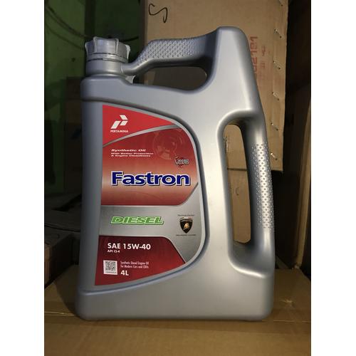 Jual OLI PERTAMINA FASTRON DIESEL SAE 15W-40 API CI-4 GALON 4 LITER ...