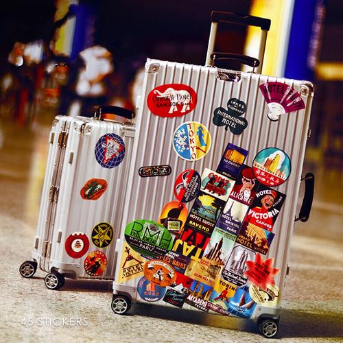 Jual Stiker Koper/Sticker Luggage Laptop Bicycle Car Snowboard 56 pcs ...
