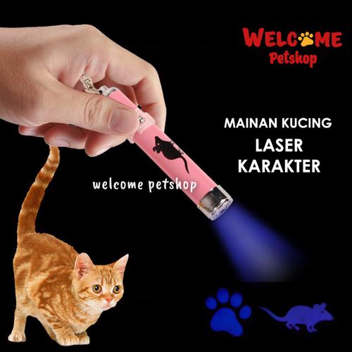Jual MAINAN KUCING LASER / SENTER / POINTER BENTUK KARAKTER - Cat Toy ...