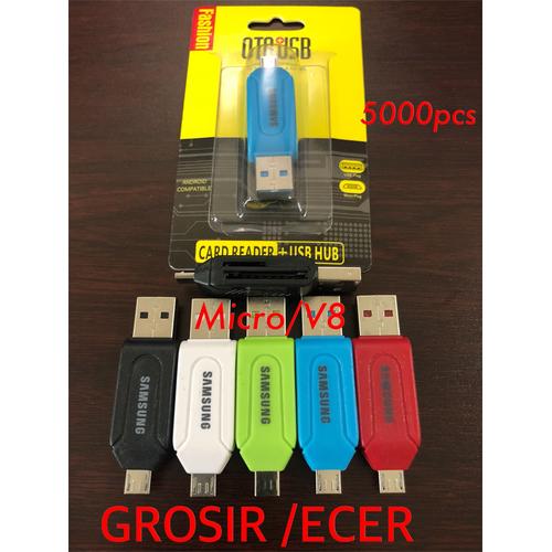 Jual Card Reader OTG micro + MICRO SD + SD - Kab. Tangerang - Mix acc88 ...