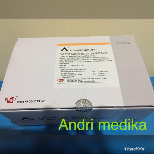 Jual HIV ADVANCED INTEC Isi 100 Test - Jakarta Selatan - andri medika ...