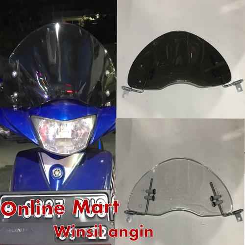 Jual Windshield winsil motor scoopy Mio beat jupiter aerox supra dll ...