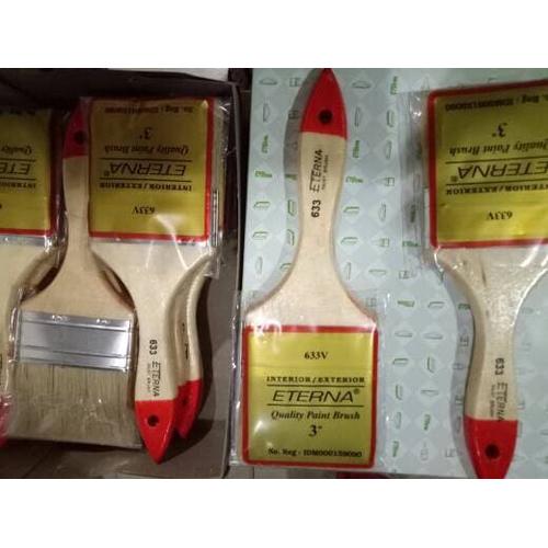 Jual KUAS CAT ETERNA 633 3 INCH / KUAS TEMBOK / KUAS BESI / KUAS ETERNA ...