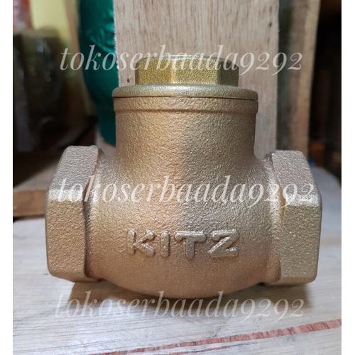 Jual Check valve brass kitz (kuningan) 1/2 inch - Jakarta Pusat ...