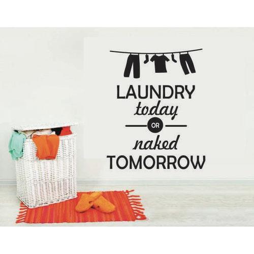 Jual Custom stiker laundry/stiker dinding/stiker laundry - laundry ...