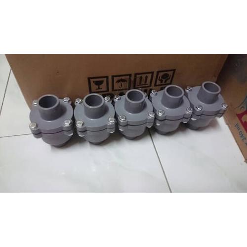Jual CHECK VALVE CEK VALEP 3/4” dim inch PVC KDJ BACK FLOW ORIGINAL ...