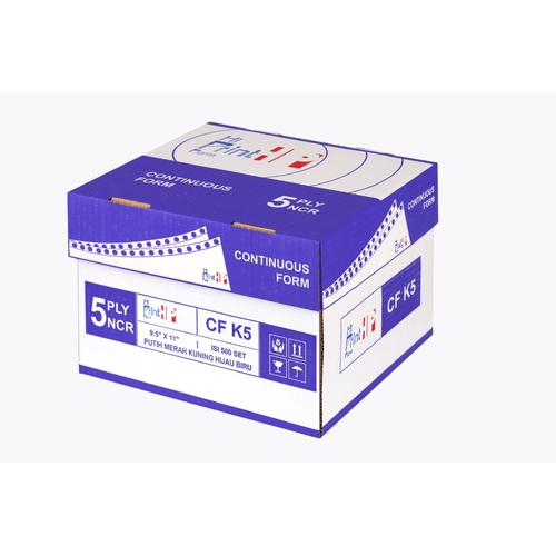 Jual Continuous Form 9.5x11 5 ply NCR (isi 500 sheets) - Jakarta Barat ...