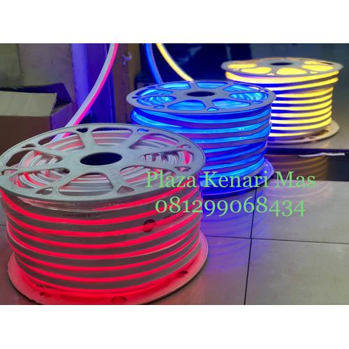 Jual Led strip selang neon flexible / neon sign neon flex 50 meter 50m ...