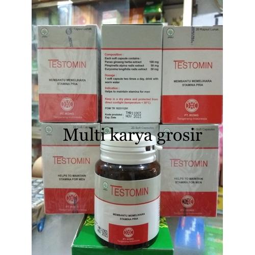 Jual Testomin Vitamin Hormon Kesuburan Stamina Bagi Pria & Wanita ...