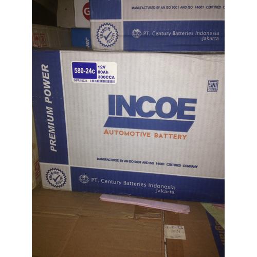 Jual INCOE PREMIUM 58024 aki mobil innova reborn venturer diesel sub ...