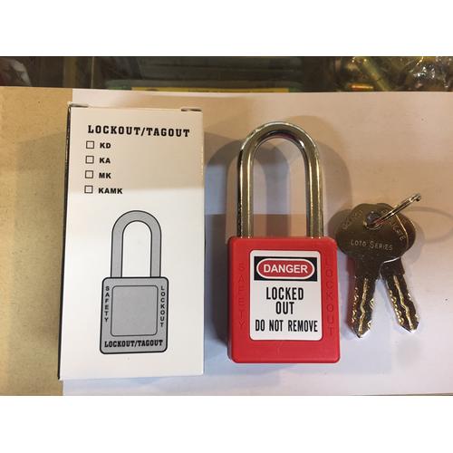 Jual Loto safety padlock thermoplastic red 38 mm lockout tagout ...