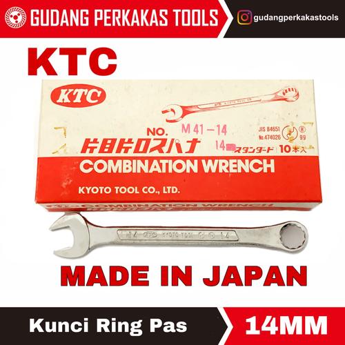 Jual Kunci ring pas 14mm KTC made in japan (NOS) - Kota Magelang - BULL TOOL INDONESIA | Tokopedia