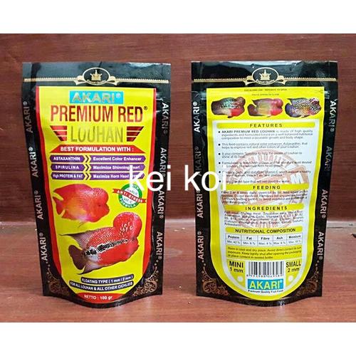 Jual AKARI PREMIUM RED & BLUE LOUHAN 100 GRAM - Kota Bekasi - kei koi ...