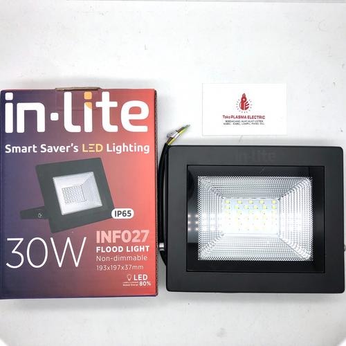 Jual LAMPU SOROT LED INLITE IN-LITE 30W 30 W 30WATT 30 WATT - Putih ...