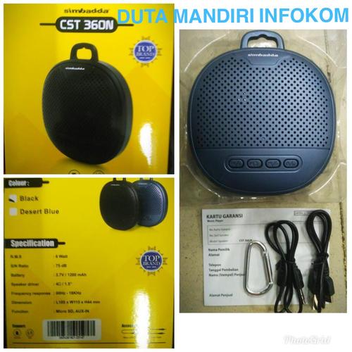 Jual Speaker Portable Music Simbadda CST 360N CST360N CST360 CST 360 ...