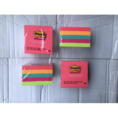 Jual POST IT 654 WARNA CUBE 3M ( 1 pak isi 5 pad ) - Jakarta Barat ...