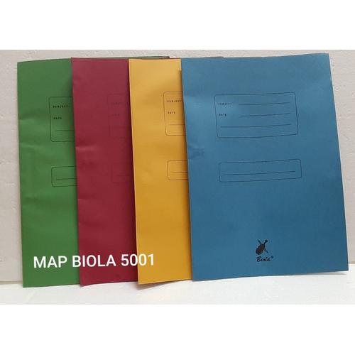 Jual Map Biola 5001 folio acco/snell/ada penjepit di tengah - Jakarta ...